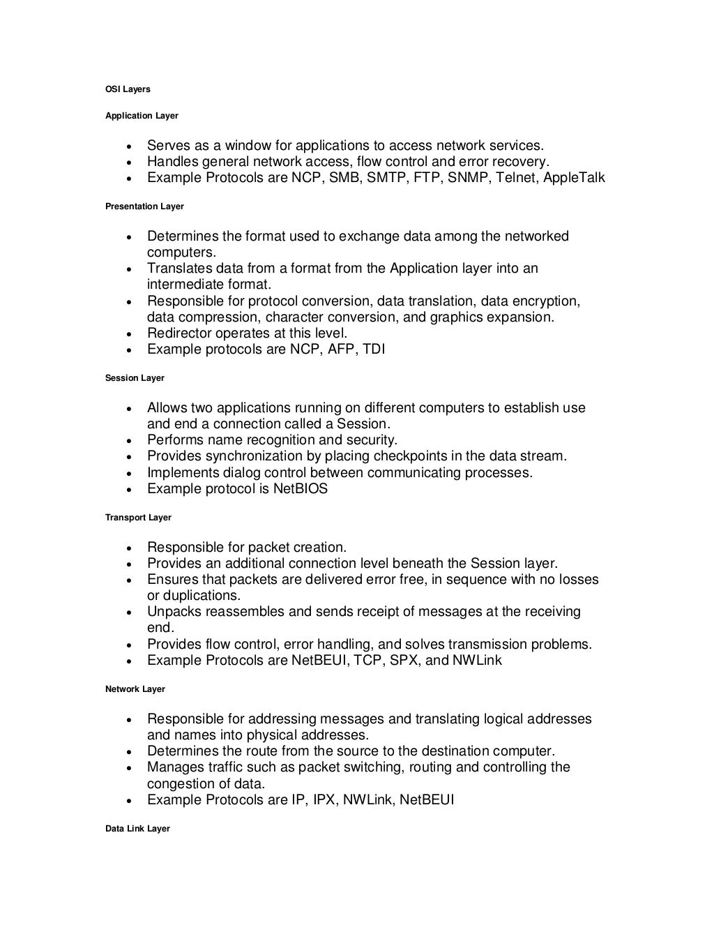 Network plus study guide N10-005