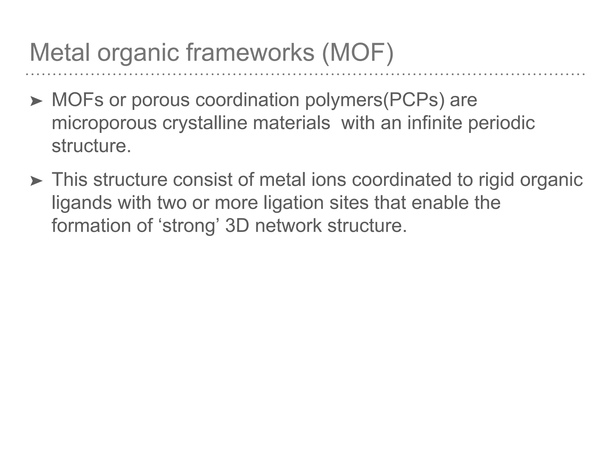 Network polymers derived from the integration of flexible organic ...