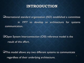 OSI 7 Layer Model | PPT