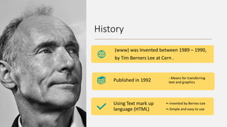 HTTP & WWW | PPTX | Internet | Computing