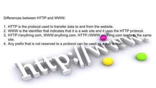 HTTP & WWW | PPTX | Internet | Computing