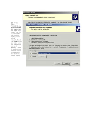 Network printer | PDF
