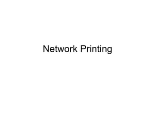 network printer.ppt