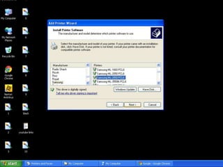 Network printer configuration | PPTX
