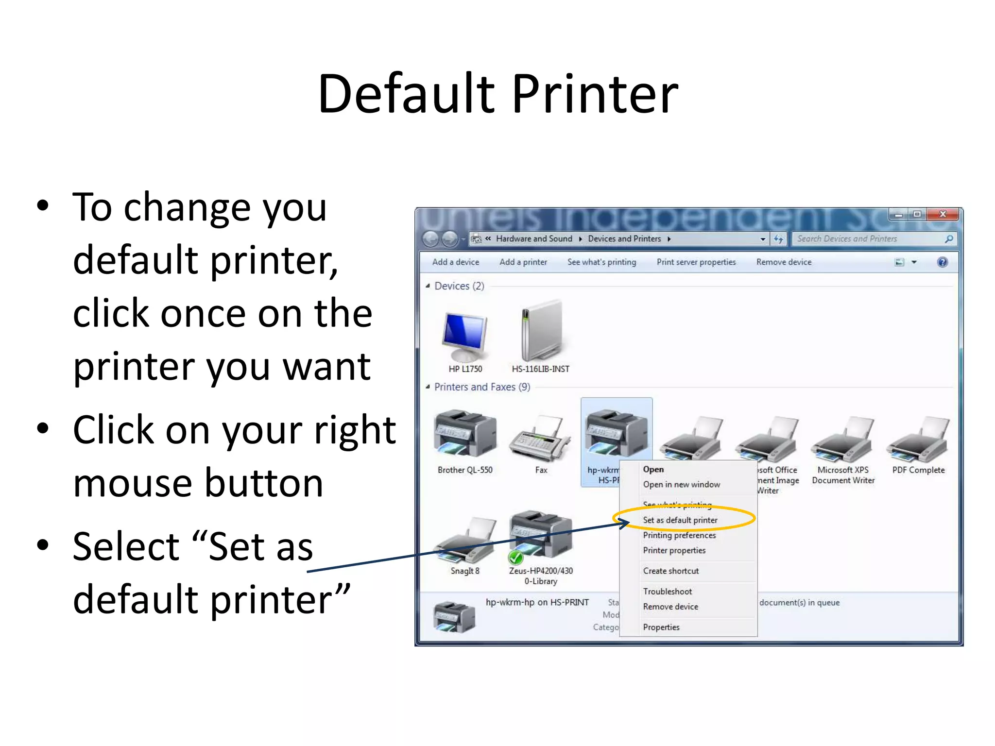Network printer connection by Miriam Shaw | PPT