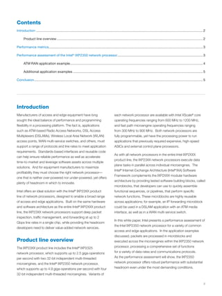 IXP 23XX Network processor | PDF