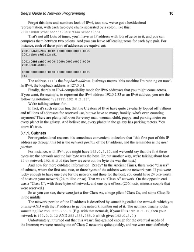 Network Programming | PDF | Computer Networking | Computing