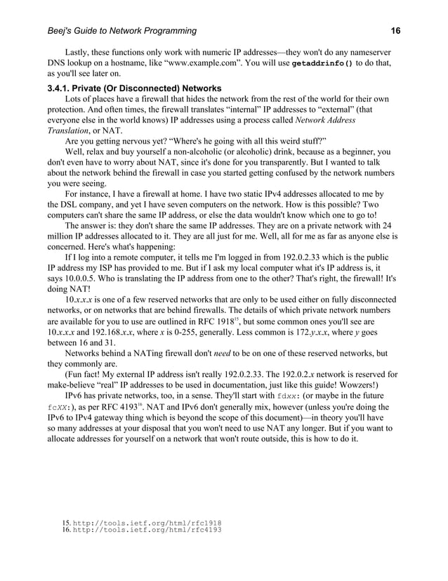 Network Programming | PDF | Computer Networking | Computing