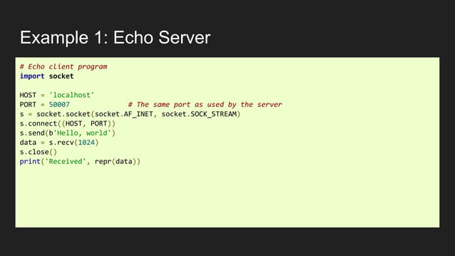 Network programming Using Python | PDF Network programming Using Python | PDF