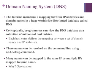 + Network Programming.pdf | Computer Networking | Computing
