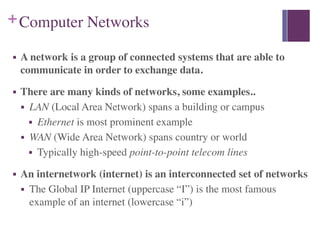 + Network Programming.pdf | Computer Networking | Computing