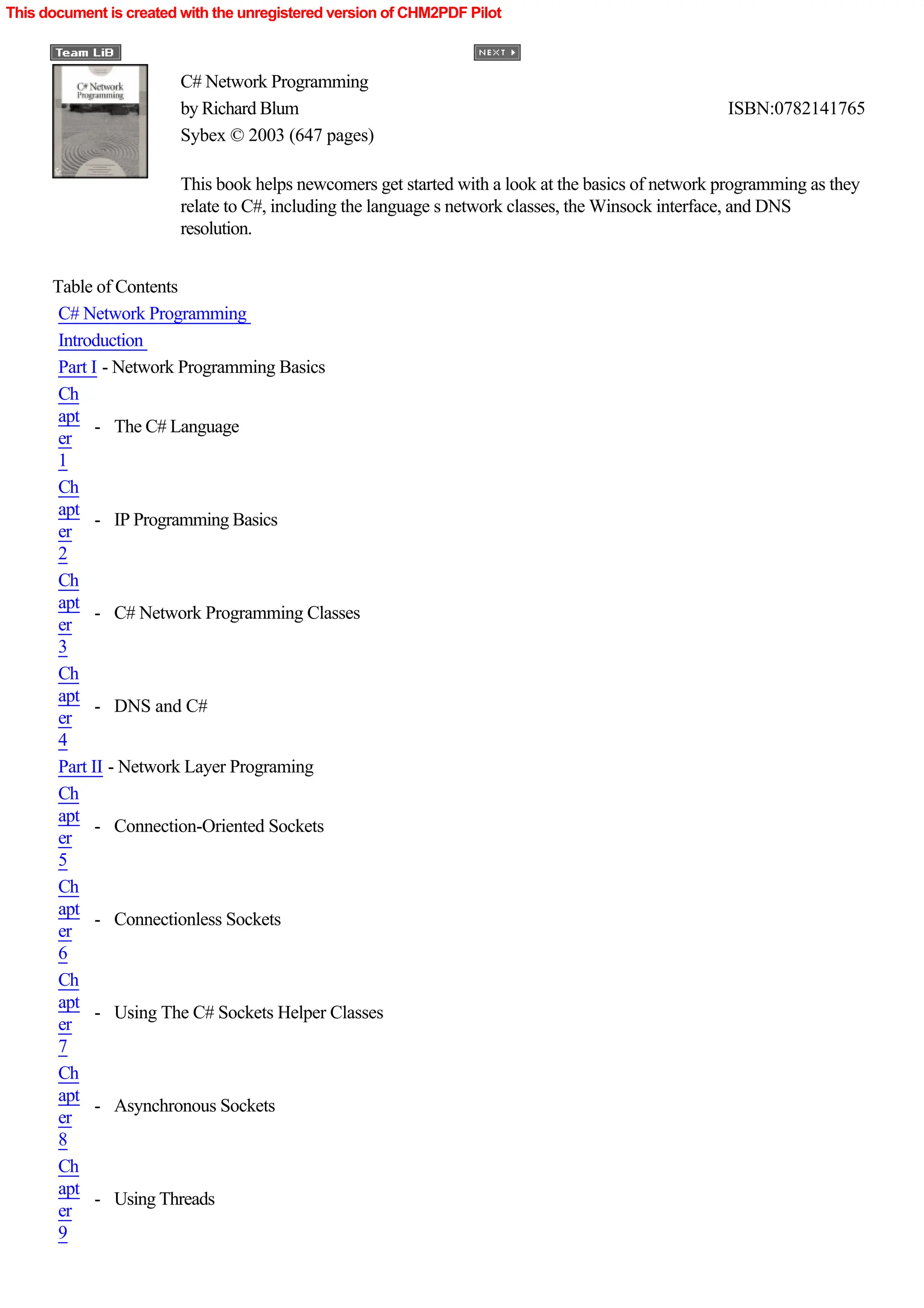 Network Programming client and server C# | PDF