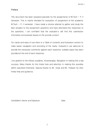 MTech - NETWORK PROGRAMMING_Assignment | PDF