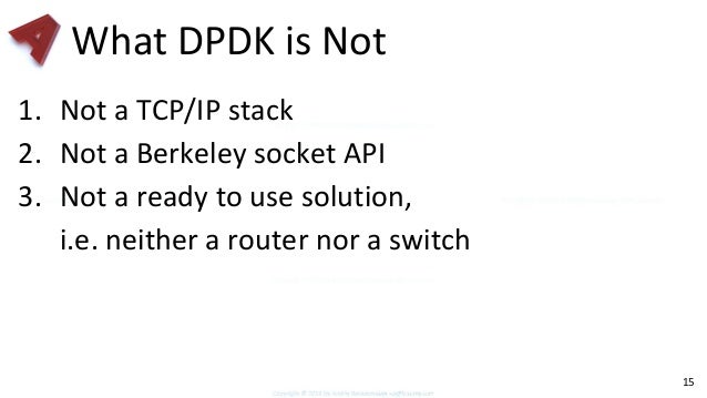 Network Programming Data Plane Development Kit Dpdk