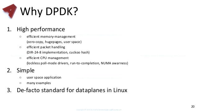 Network Programming Data Plane Development Kit Dpdk