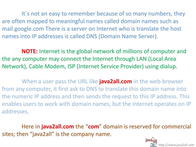 Network programming in java - PPT | PPTX
