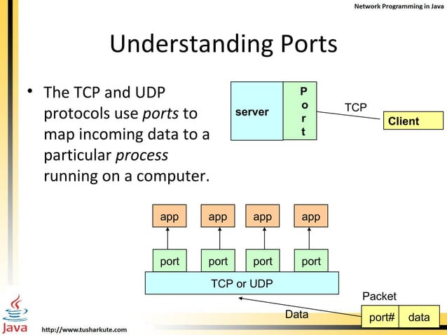 Network programming in Java | PPT