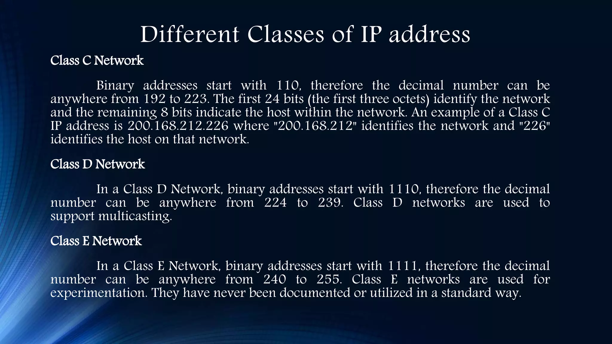 IP Address | PPTX