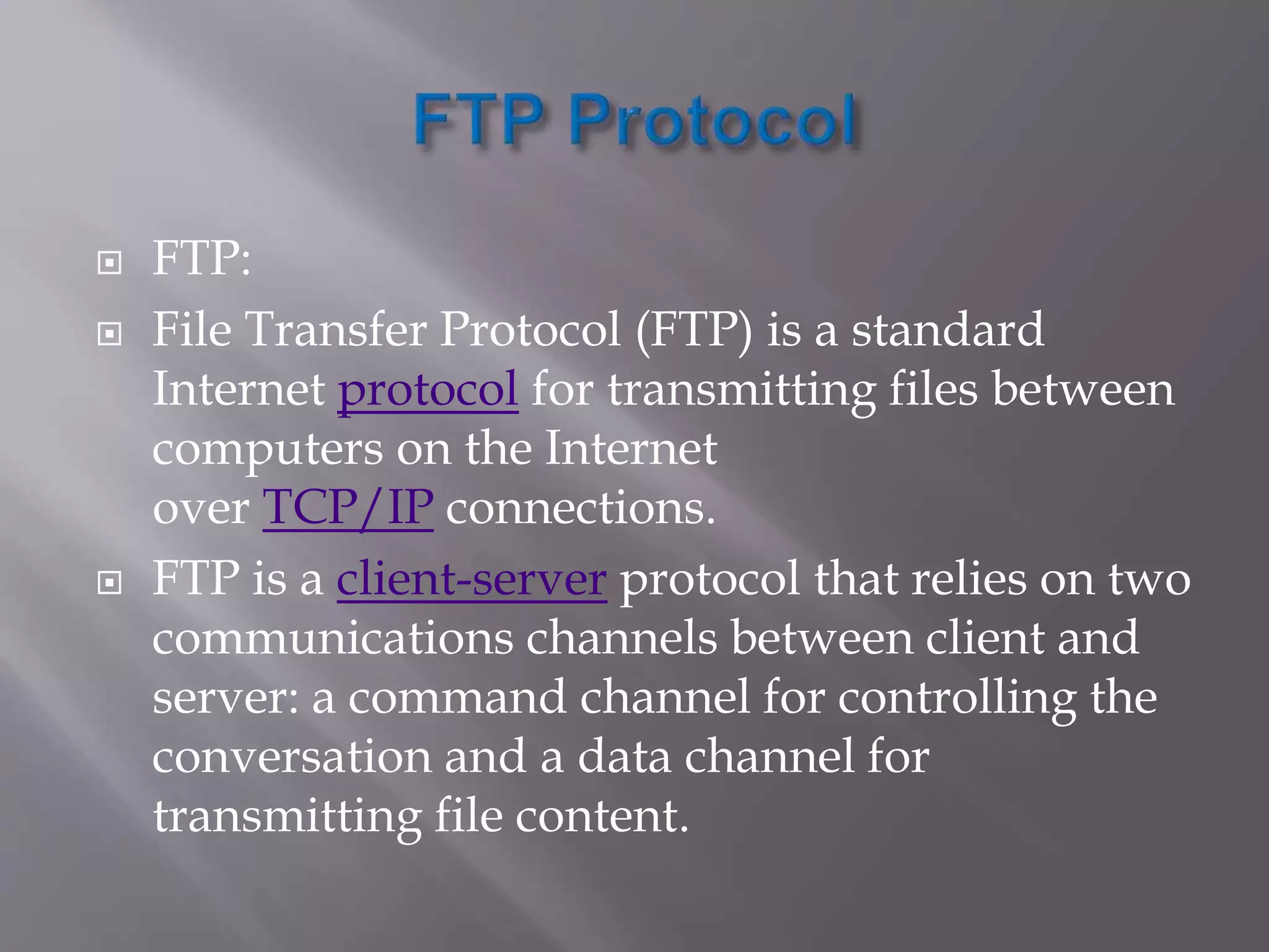 Network protocals | PPTX