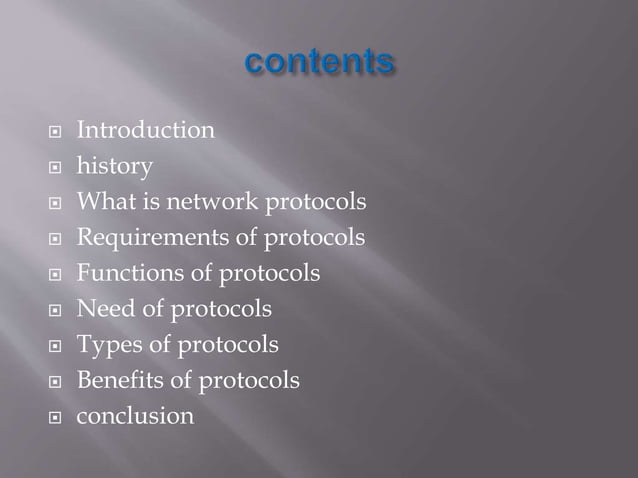 Network protocals | PPTX | Computer Networking | Computing