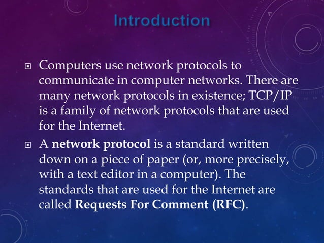 Protocols of network in computer science | PPT