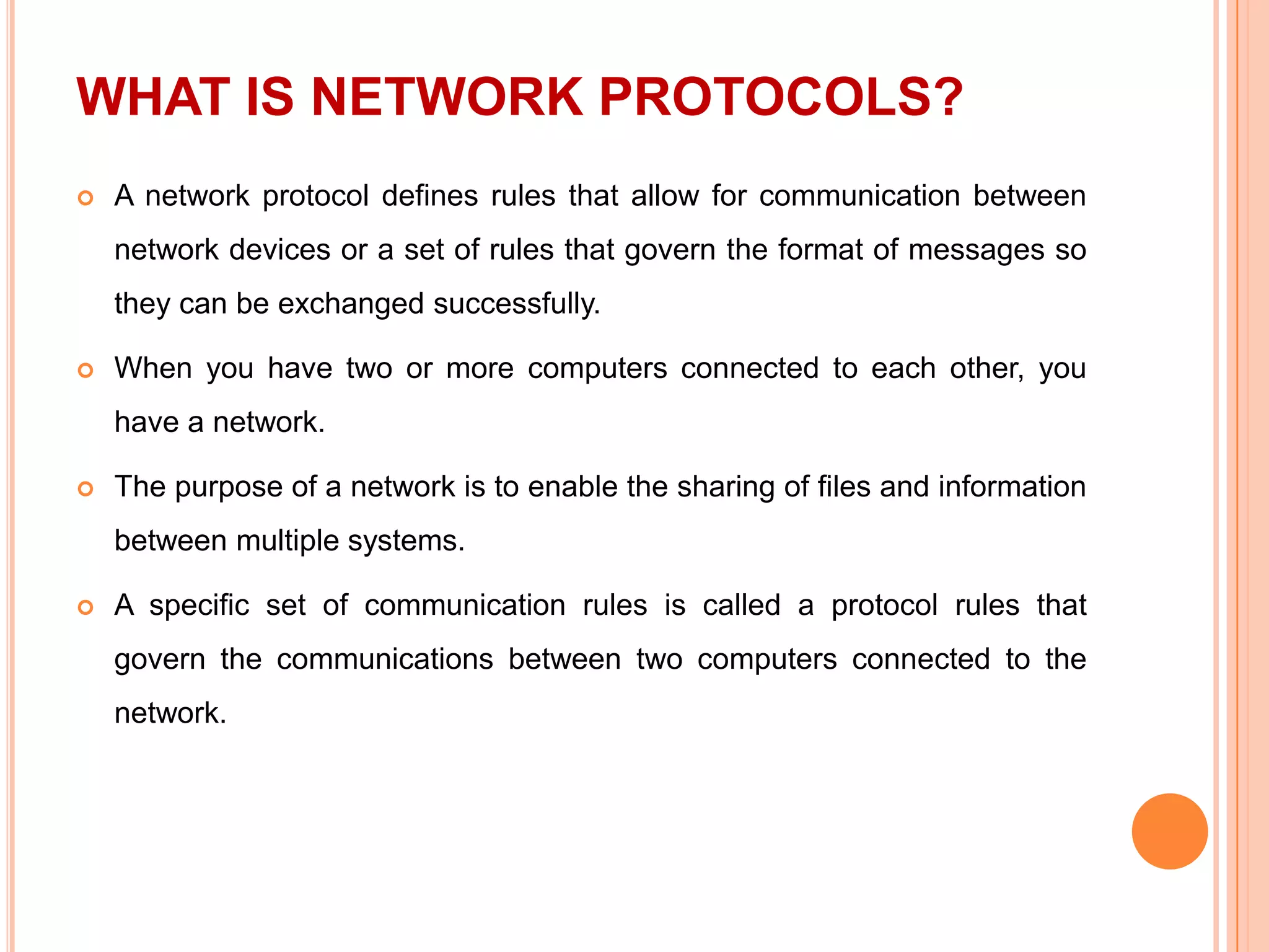 Semester 5 - Network Protocol | PPT