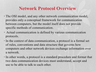 Network protocol | PPTX