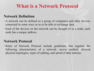 Network protocol | PPTX