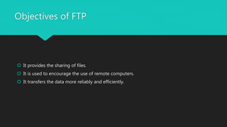 File Transfer Protocol - FTP | PPTX