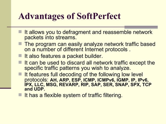 Network Protocol Analyzer | PPT | Computer Networking | Computing
