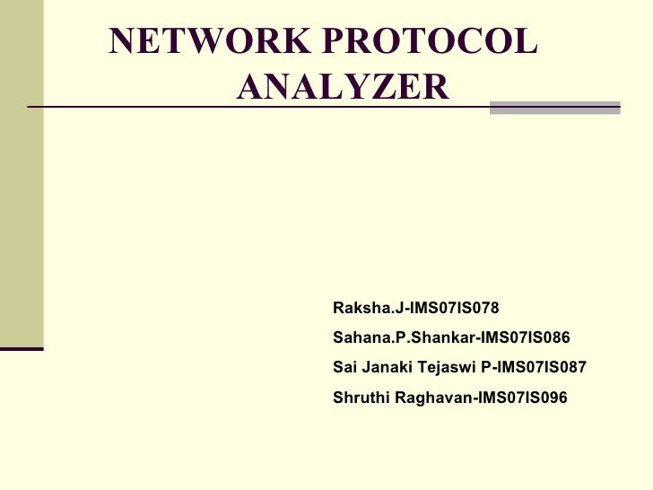 Network Protocol Analyzer