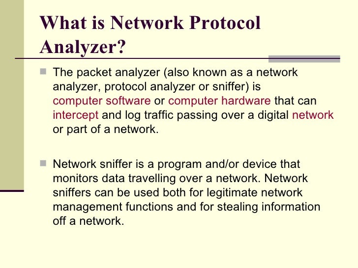 Network Protocol Analyzer