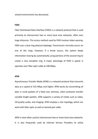 Network protocols | PDF