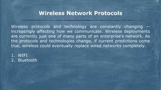 Network protocols | PPT