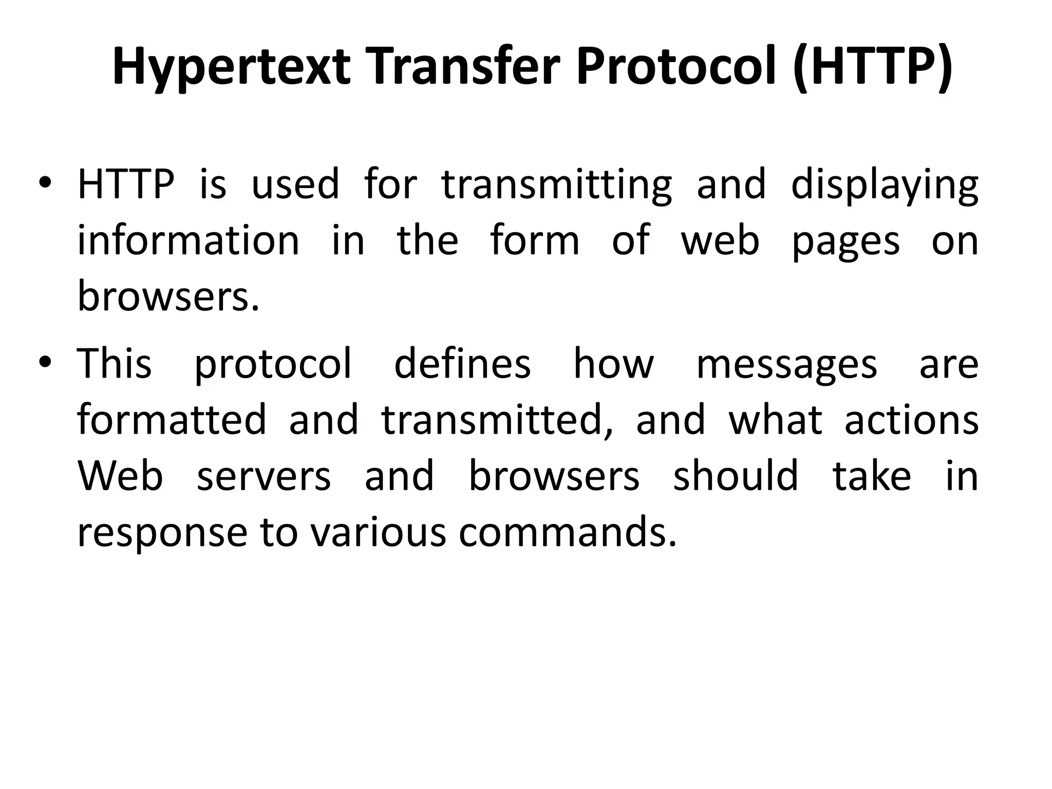 Network protocols | PPTX