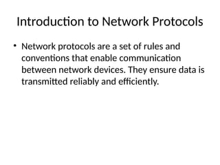 Network_Protocols.pptxNetwork_Protocols. | PPT