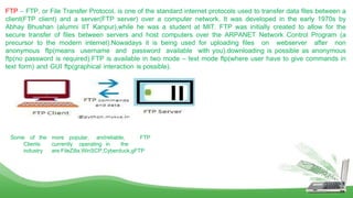 network protocol | Networking by Nitasha Chaturvedi | PPTX