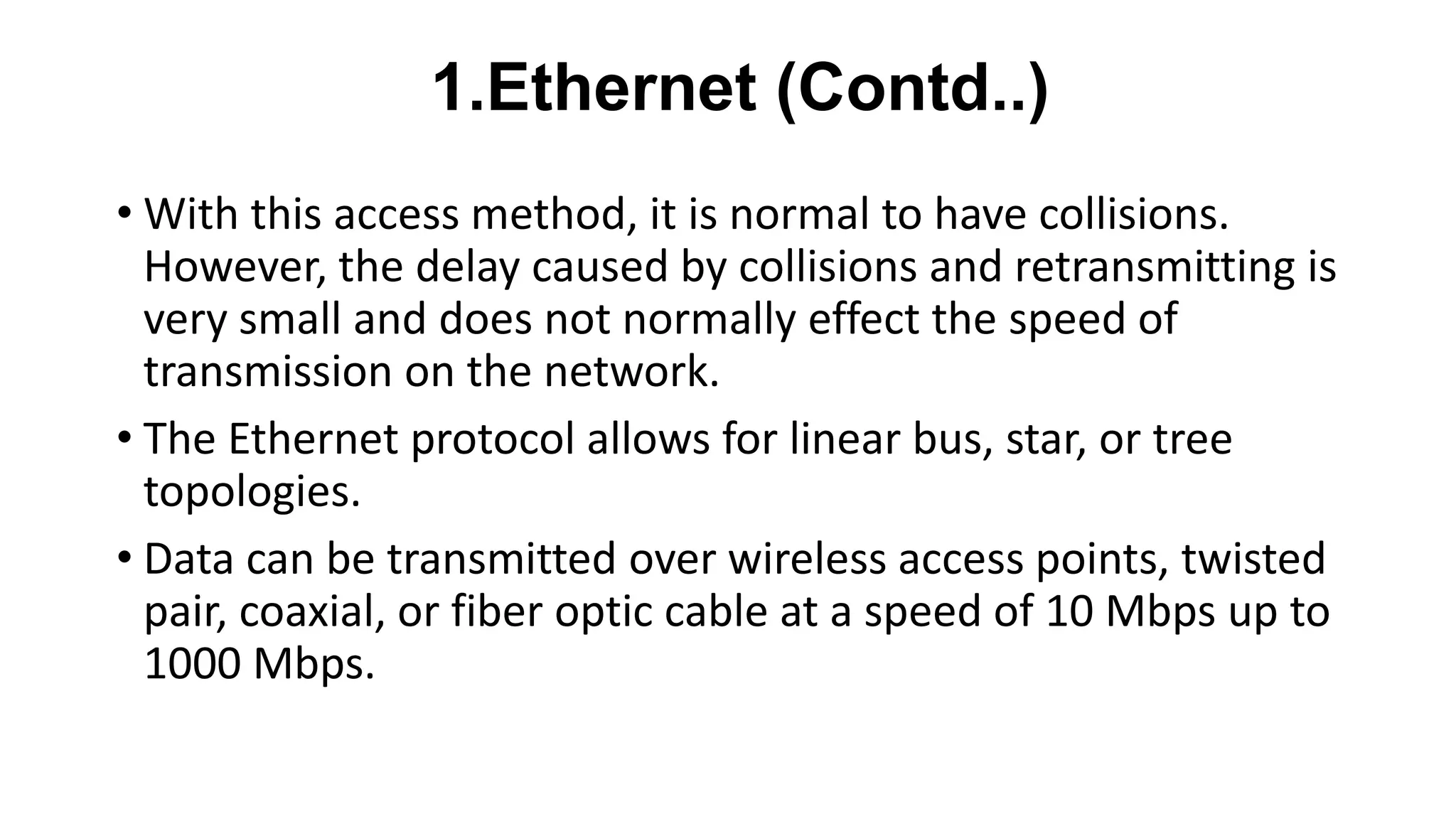 Network protocol structure scope | PPTX