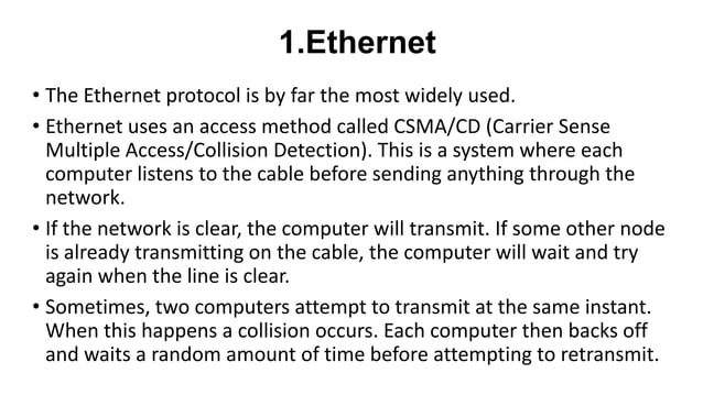 Network protocol structure scope | PPTX