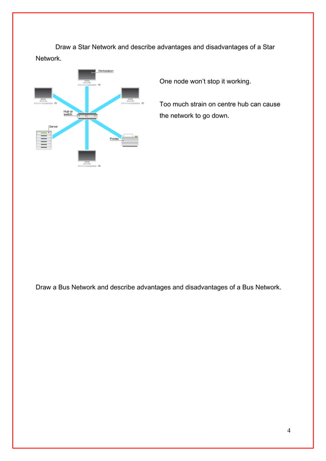 Network questions | DOC | Computer Networking | Computing