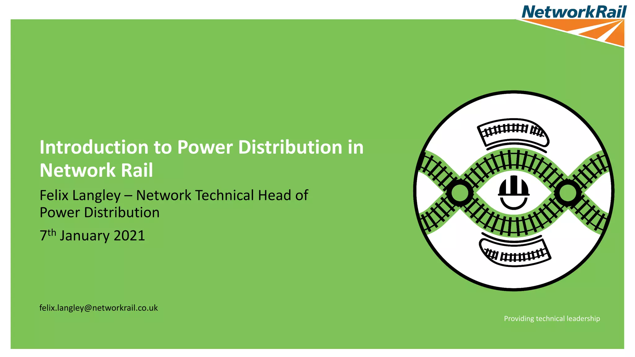 Engage with...Network Rail | PPT