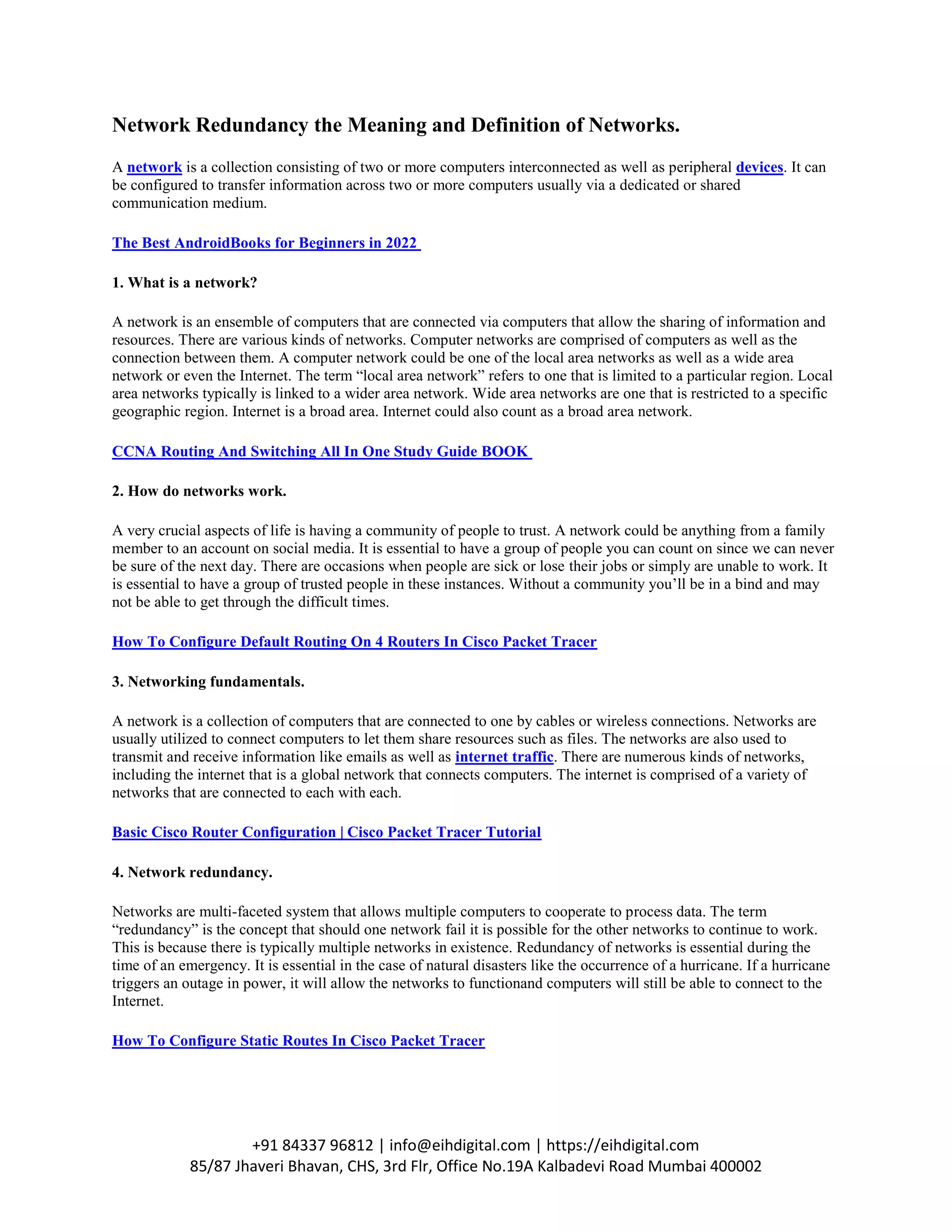 Network Redundancy the Meaning and Definition of Networks. 1.pdf