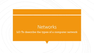 Computer network ppt based on Oxford AQA IGCSE CS curriculum | PPTX