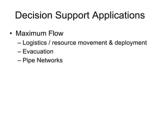 Transportation network analysis and optimization | PPTX