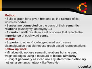 Networks and Natural Language Processing | PDF | Technology & Computing
