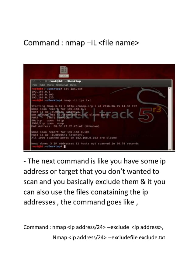 Network Scanning With Nmap Docx