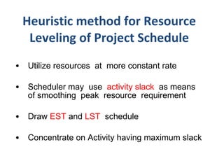 Network scheduling with limited_resources- revised1 | PPT