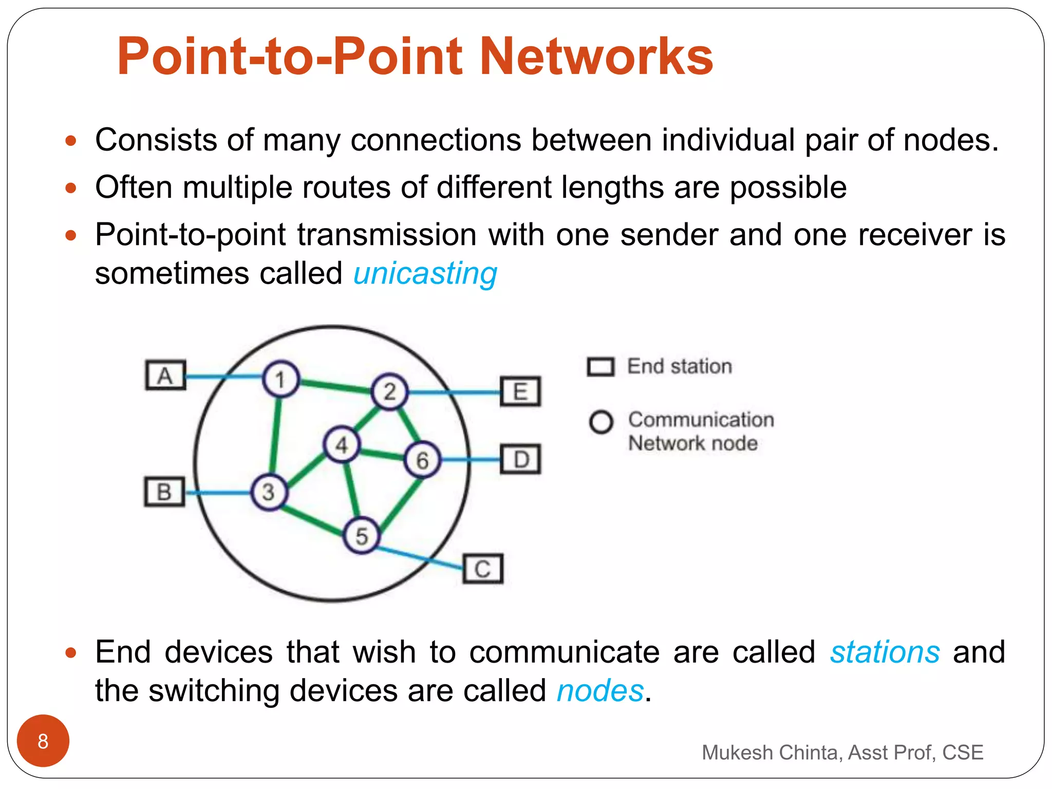 Networks classification | PPTX
