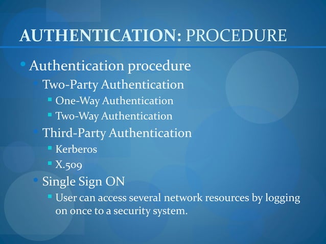 Network security | PPT | Operating Systems | Computer Software and ...