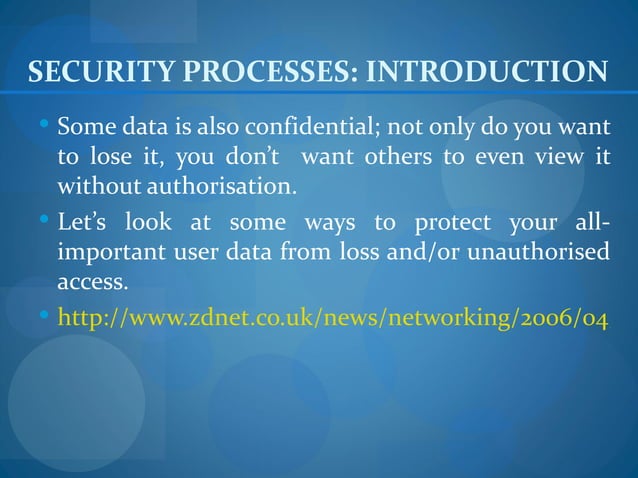 Network security | PPT | Operating Systems | Computer Software and ...